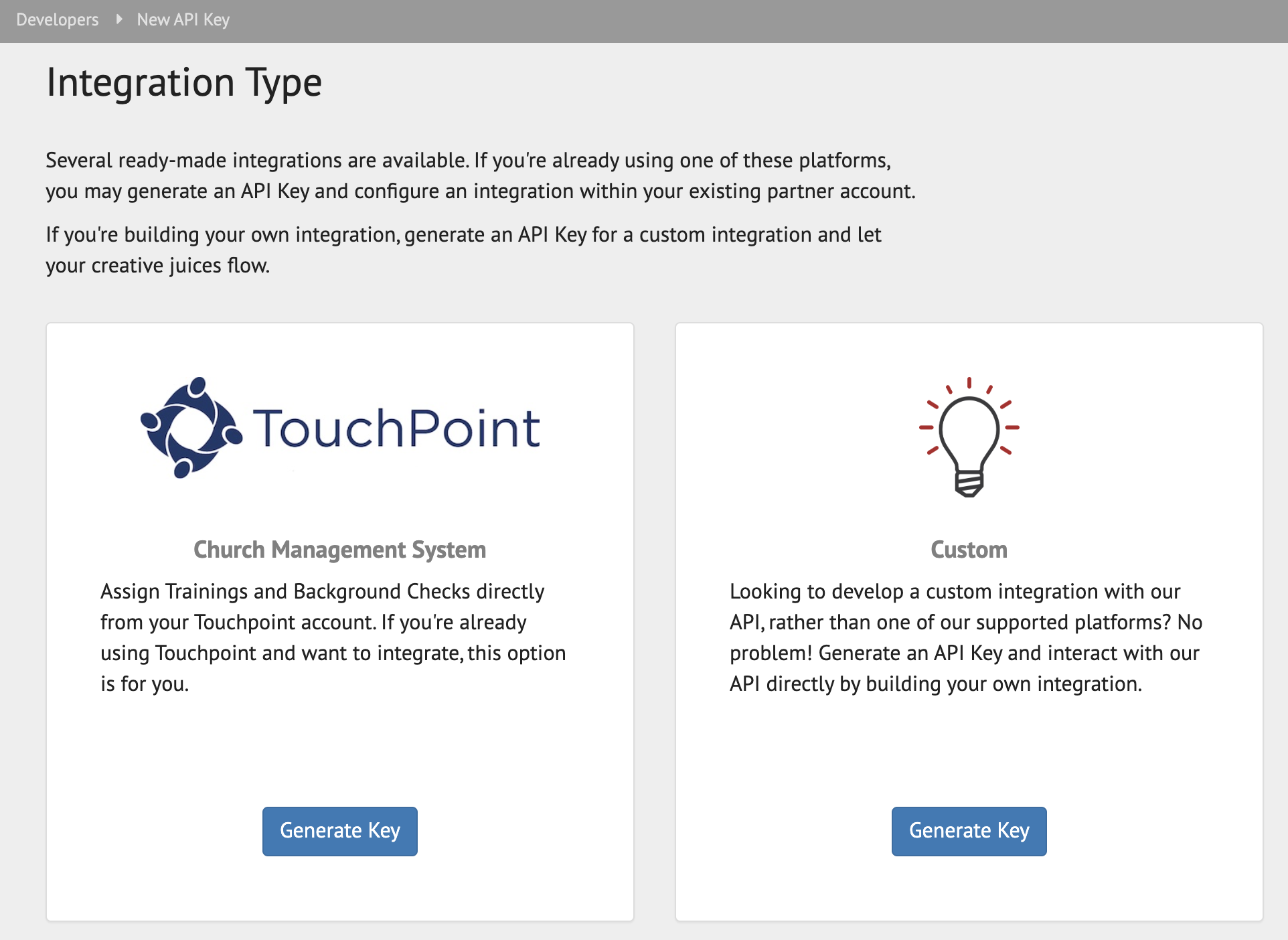 How To Generate An Api Key Help Center